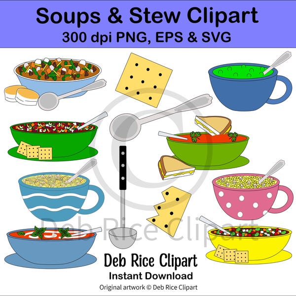 Soup Svg - Etsy