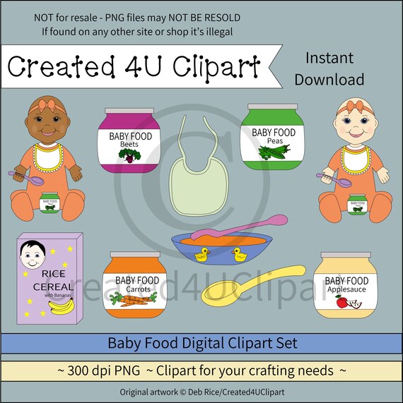 Baby Food Jar Clipart