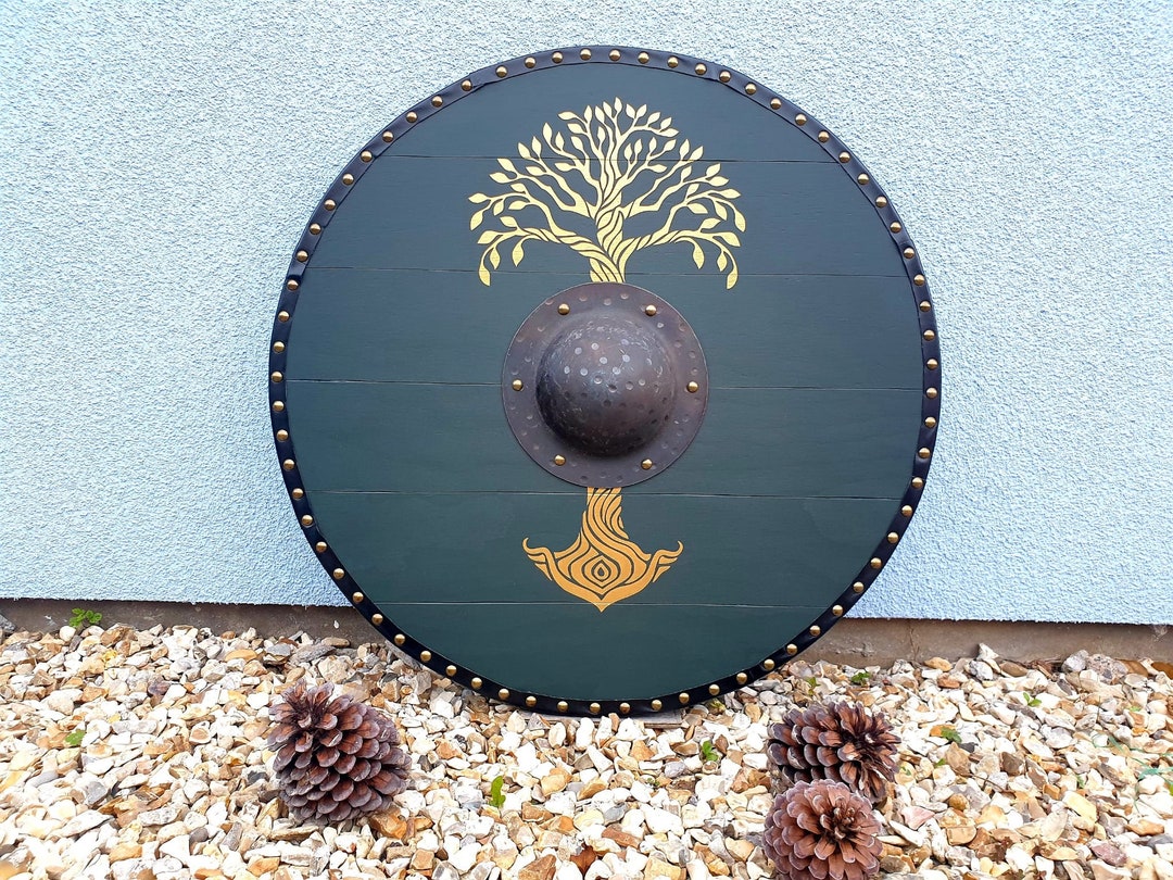 Viking Yggdrasil Shield - Etsy