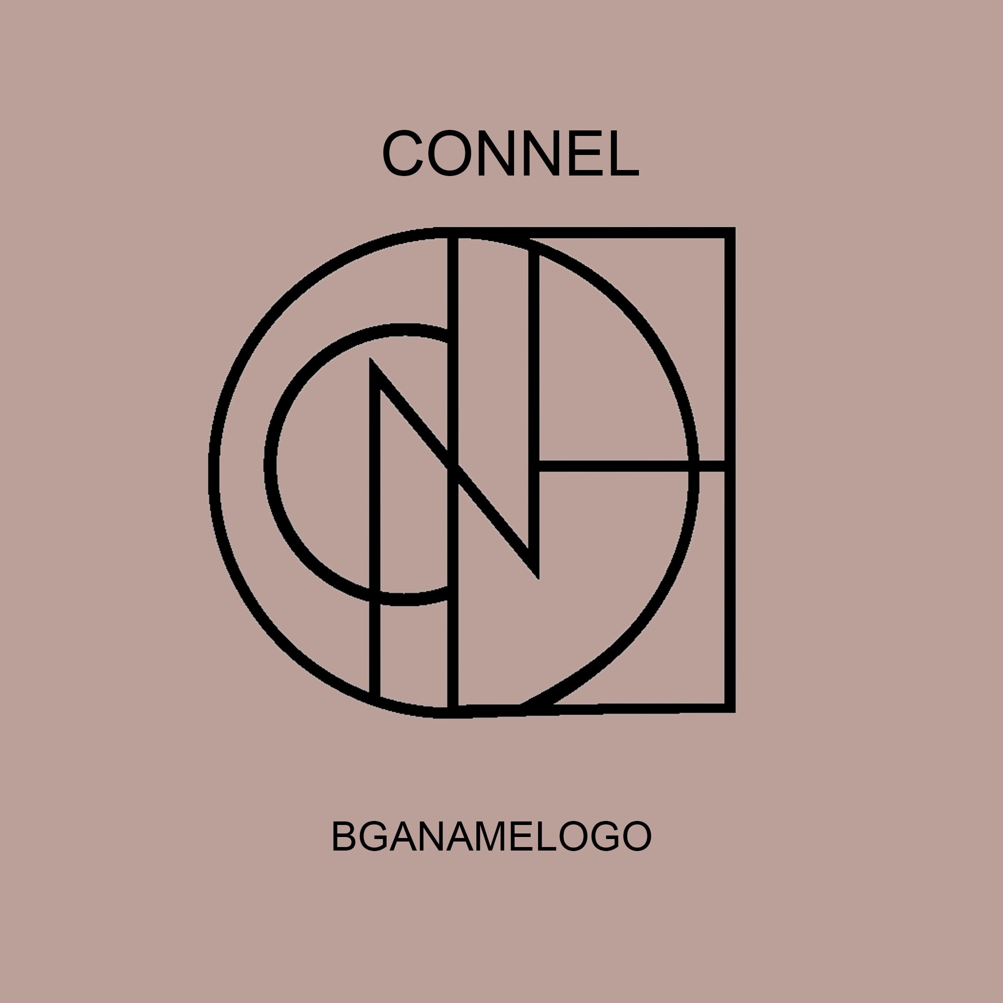 Tiktok Minimalist Modern Initials Logo Overlapping Letters - Etsy