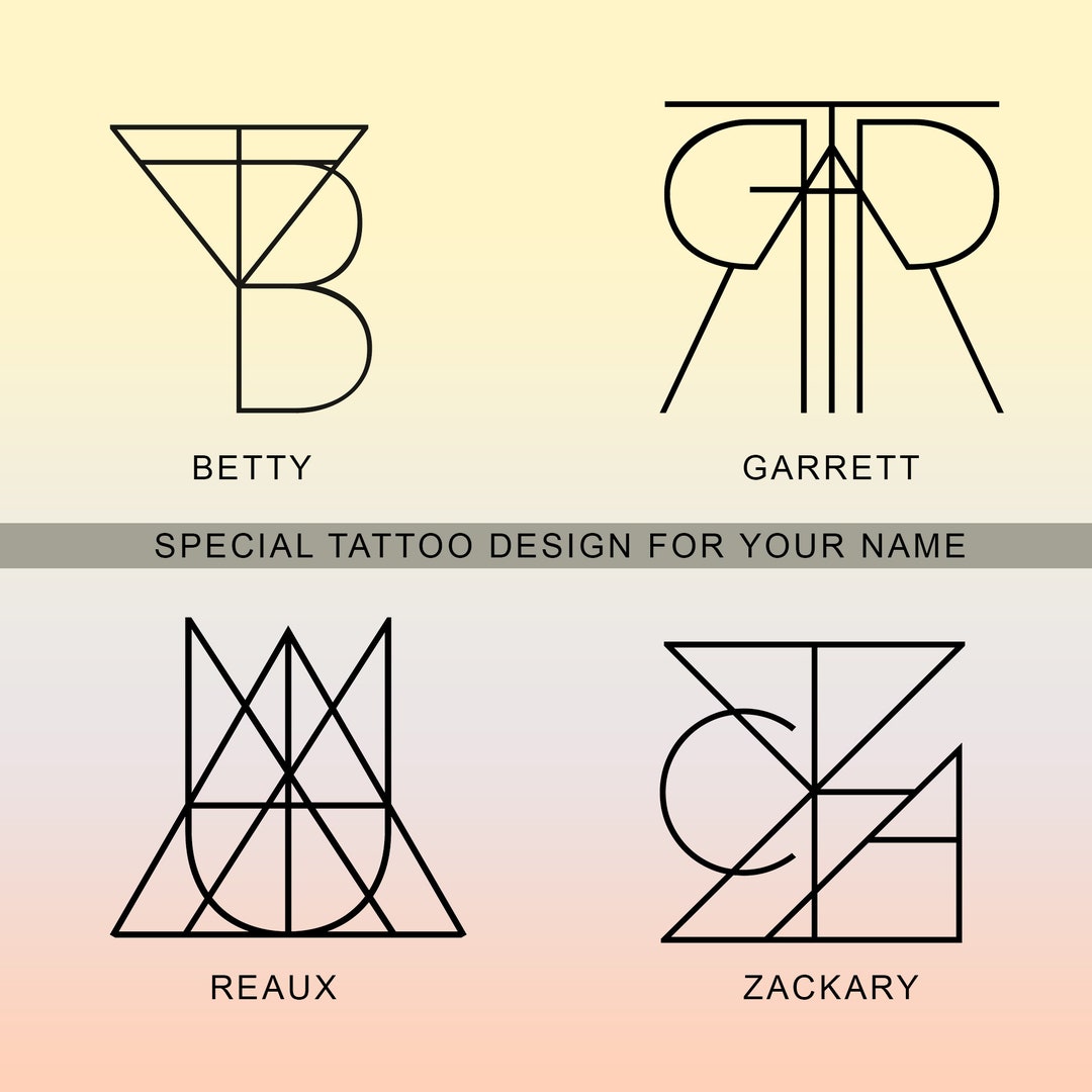 Custom Name Logo Design, Name Logo Design, Letter Tattoo, Tattoo İdeas ...