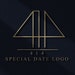 Special Date Logo, Wedding Date Monogram, Birth Time Logo Tattoo ...
