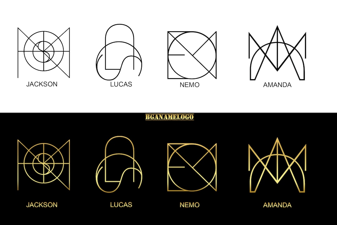 Personalized Name Logo, Name Logo, Customizer Name Logo, Christmas Gift ...