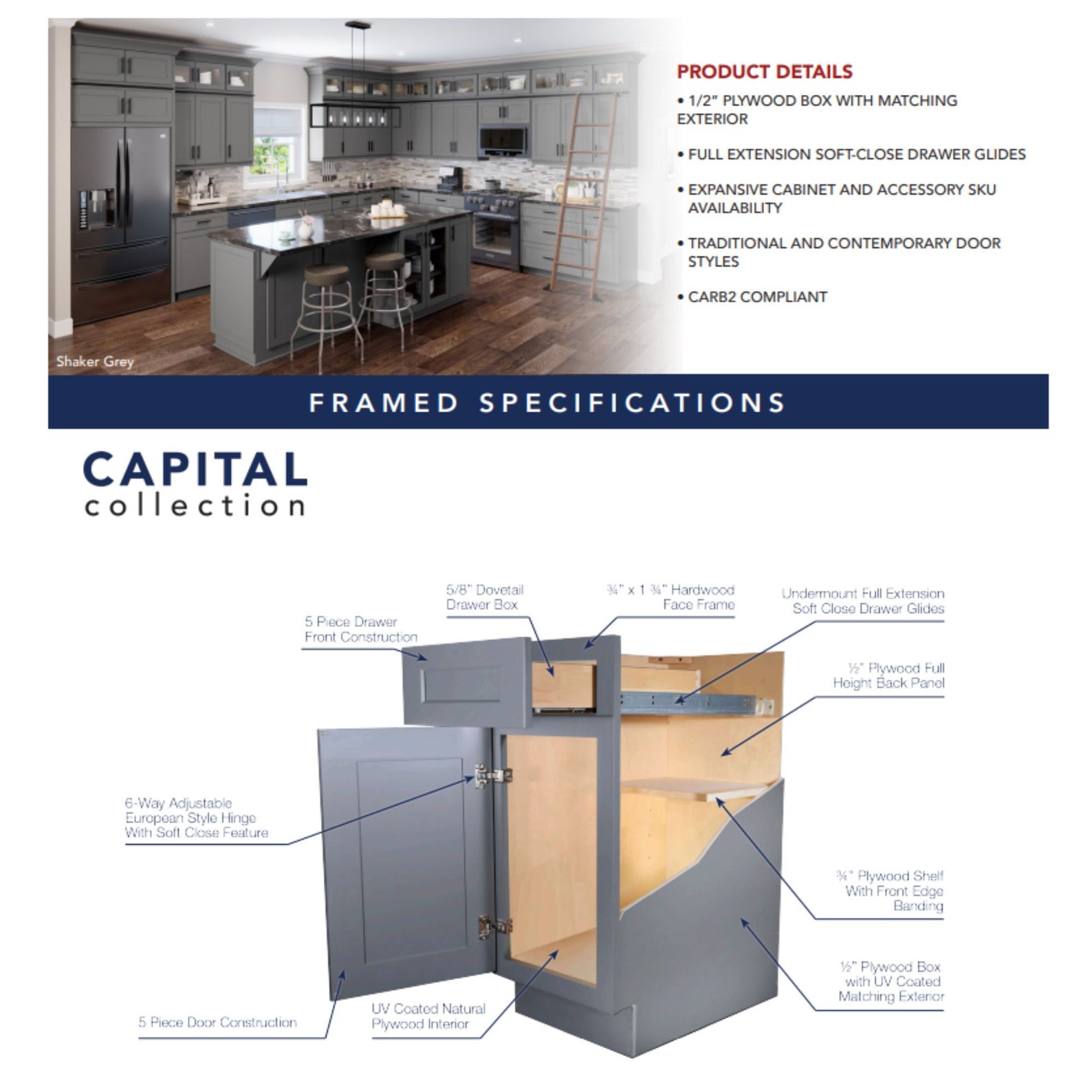 Kitchen Cabinets, RTA Cabinets, Quick Ship Cabinets, Apartment Cabinets ...