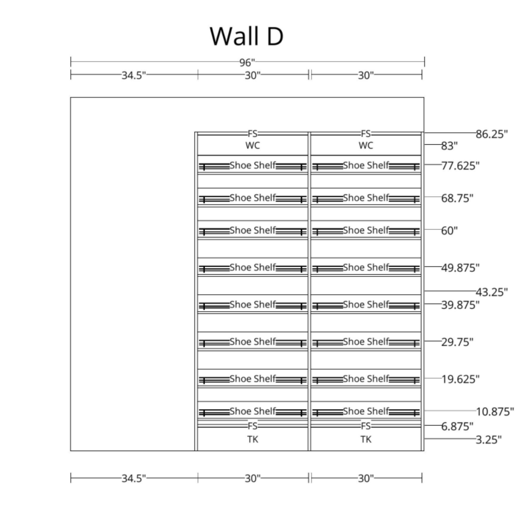 Shoe Organization, Shoe Closet, Walk- in Closet Design, Custom Room ...
