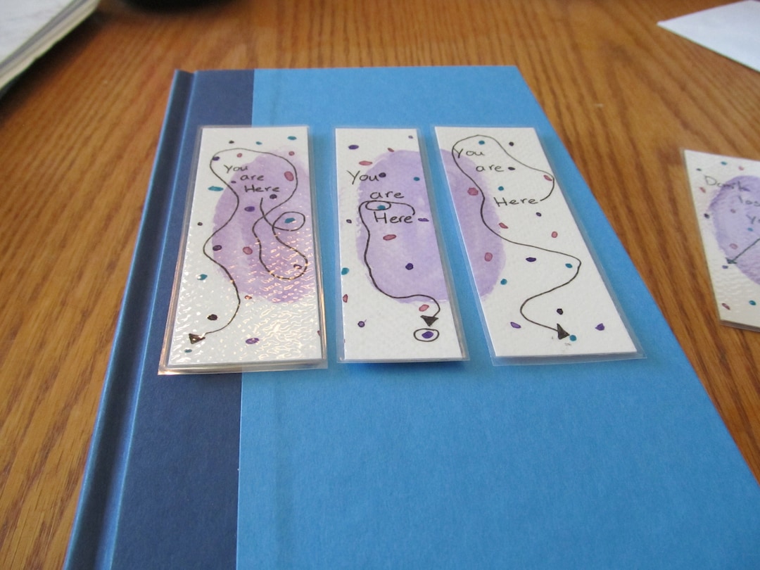 You Are Here Bookmarks - Etsy
