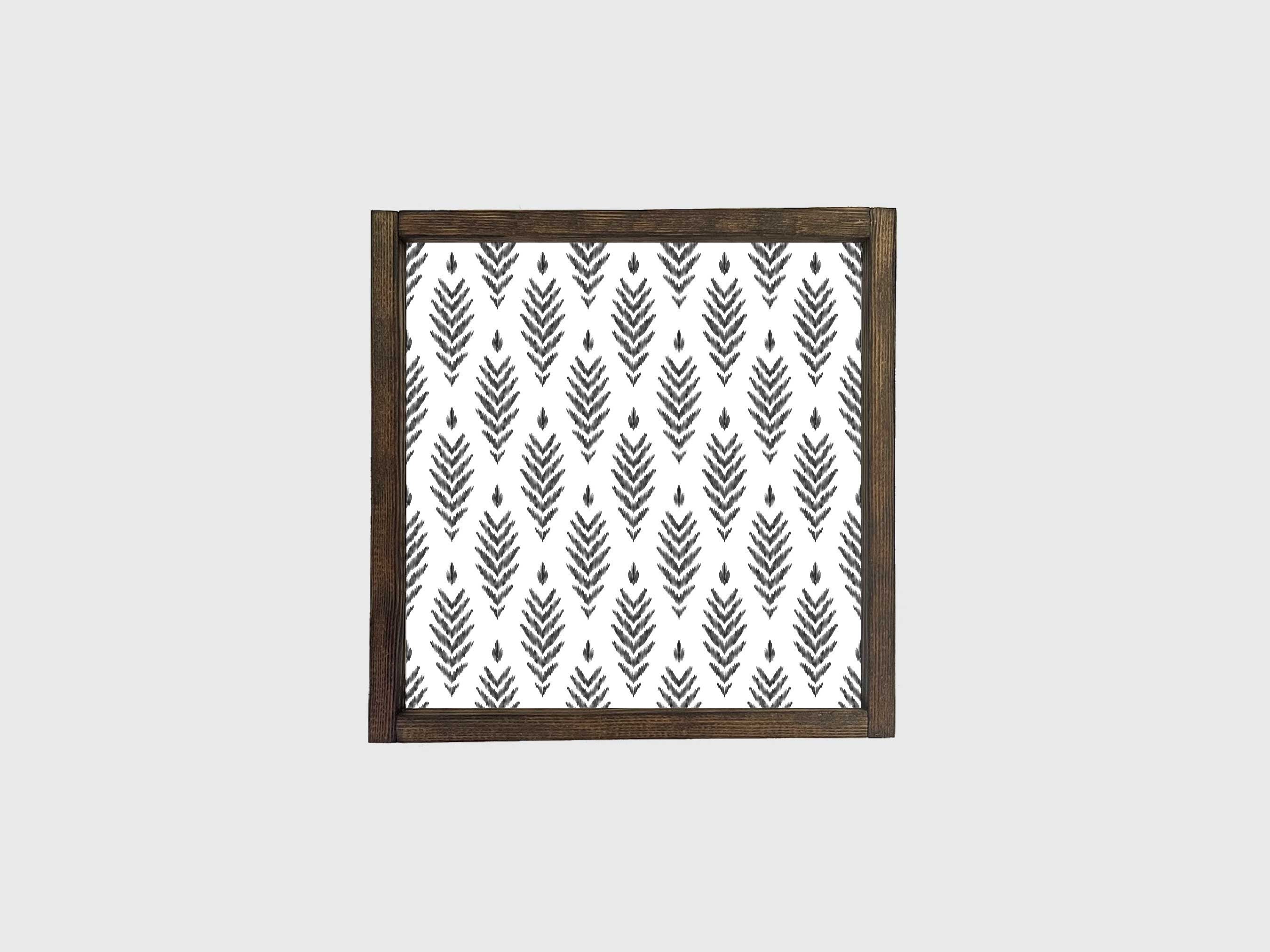 Herringbone Farmhouse Wood Sign - Etsy