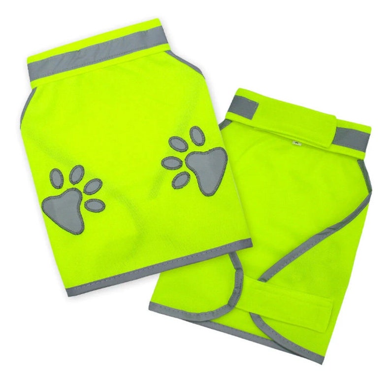 Scottish Deerhound Dog High Visibility Vest Nylon Comfortable Hi-viz Hi ...