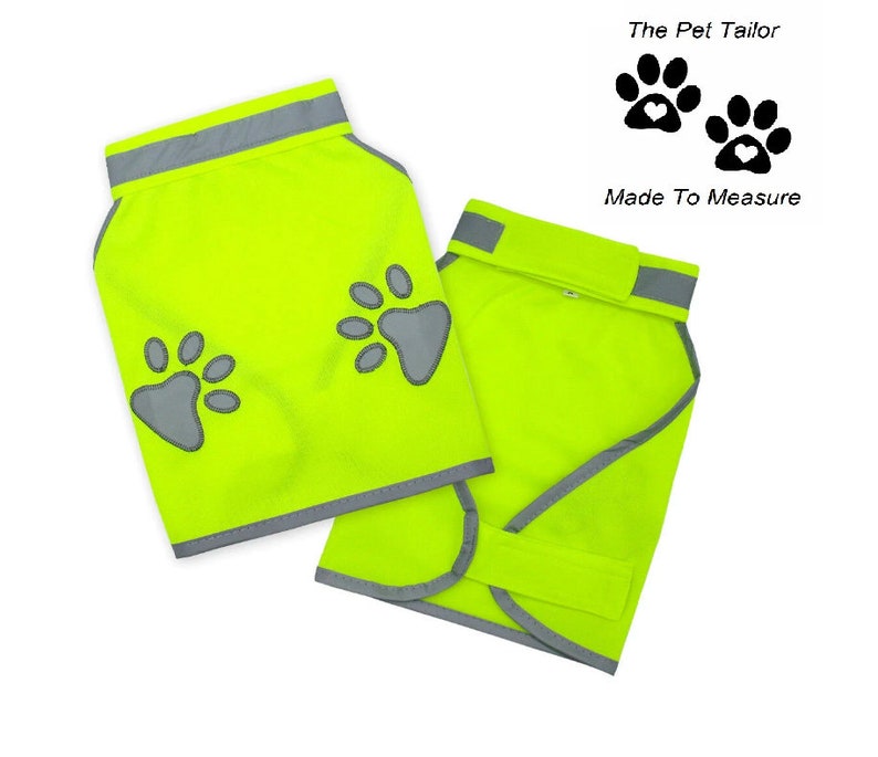 Scottish Deerhound Dog High Visibility Vest Nylon Comfortable Hi-viz Hi ...