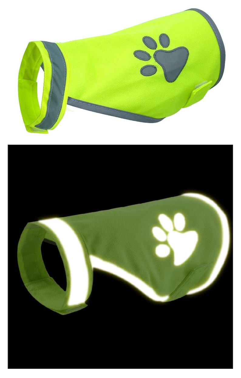 Scottish Deerhound Dog High Visibility Vest Nylon Comfortable Hi-viz Hi ...