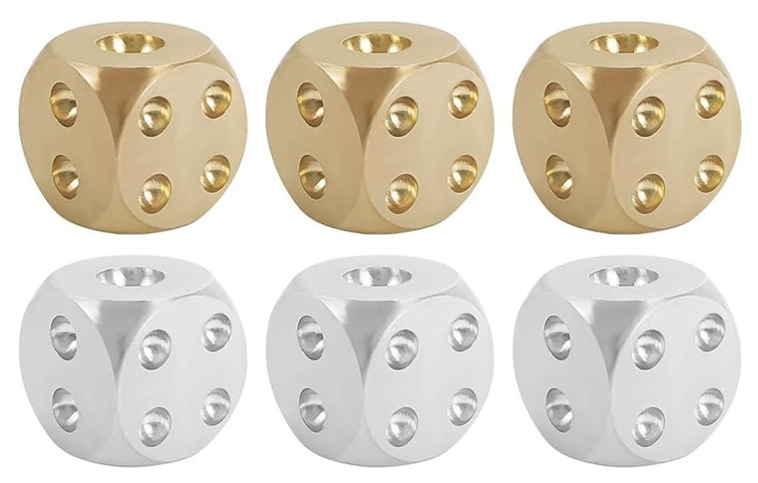 Yahtzee Dice Gold Silver Special Edition Game Deluxe Spare Parts Rare ...