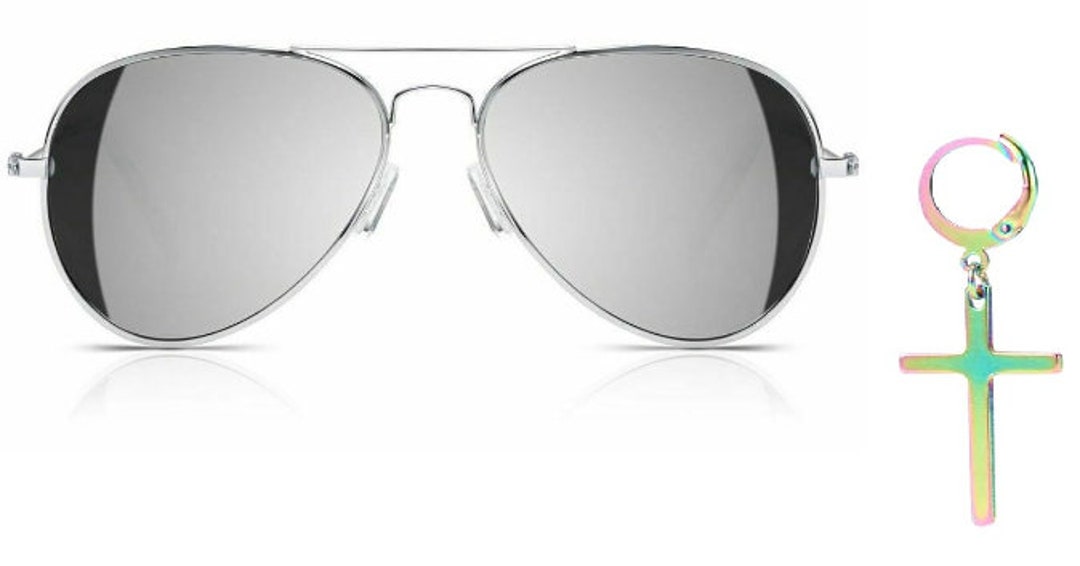 George Michael Fancy Dress Costume Accessories Wham Faith Glasses and ...