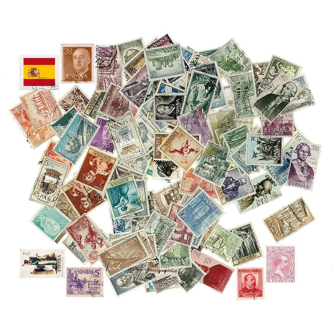 Spanish Postage Stamps Spain off Paper Postage Collector Hobby ...