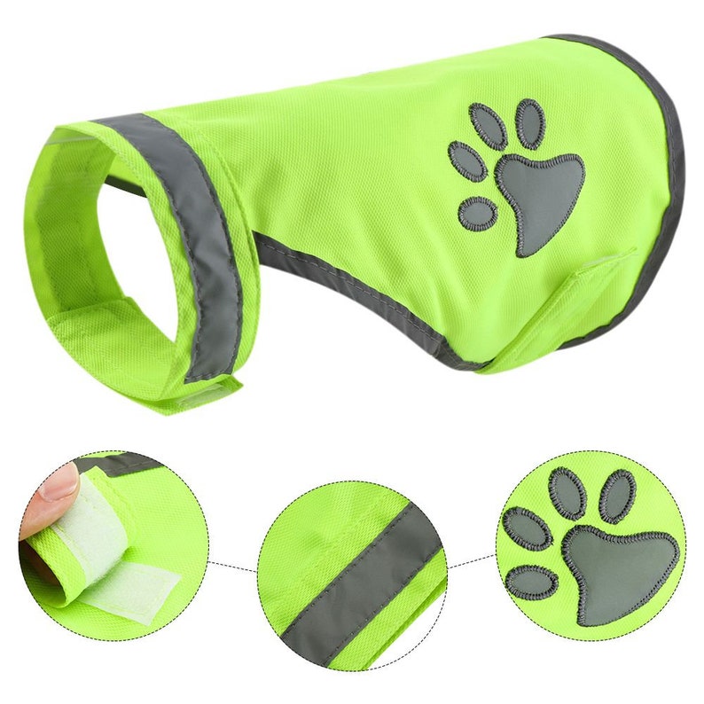 Scottish Deerhound Dog High Visibility Vest Nylon Comfortable Hi-viz Hi ...