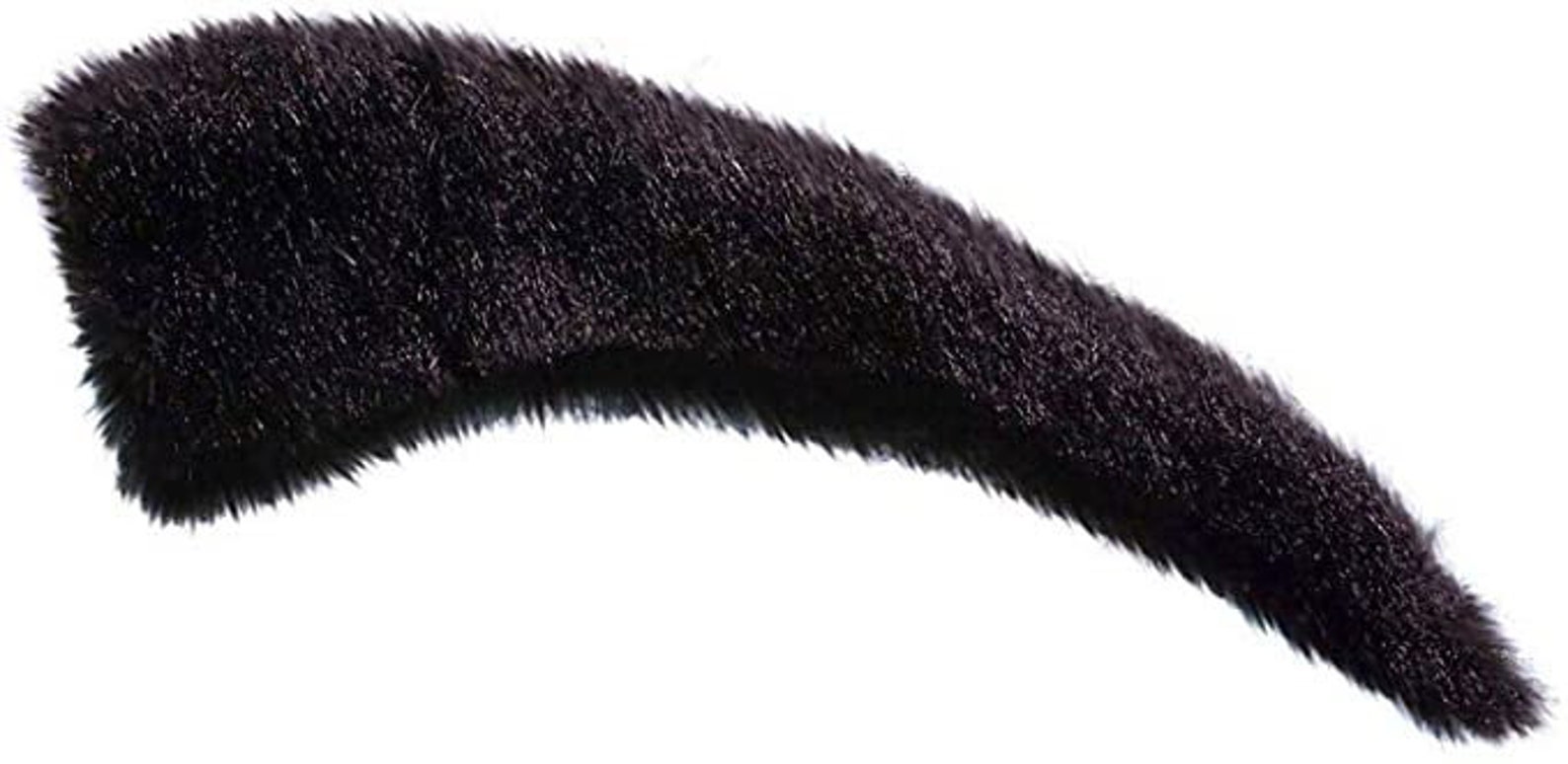 Comedy Eye Brows and Moustache Self Adhesive Fake Stick on Black ...