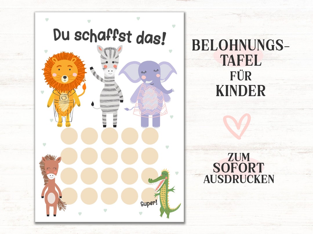 Topfchentraining Belohnungstafel Zum Ausdrucken