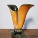 Hull Pottery Double Calla Lily Vase - Etsy