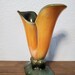 Hull Pottery Double Calla Lily Vase - Etsy