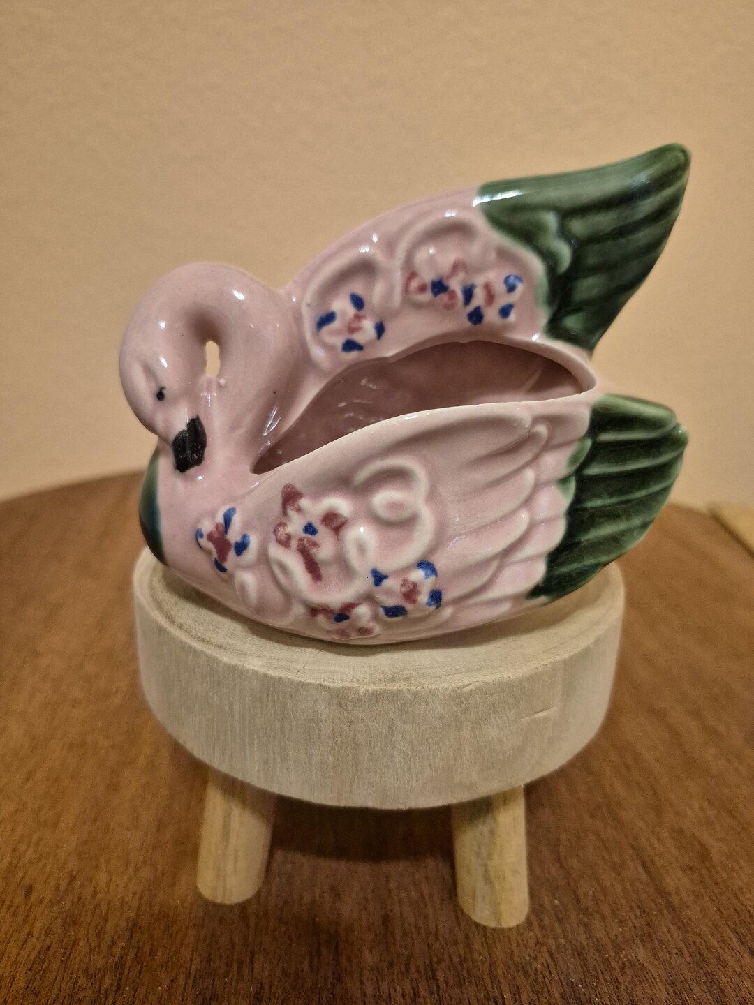 Shawnee Pottery Swan Planter - Etsy