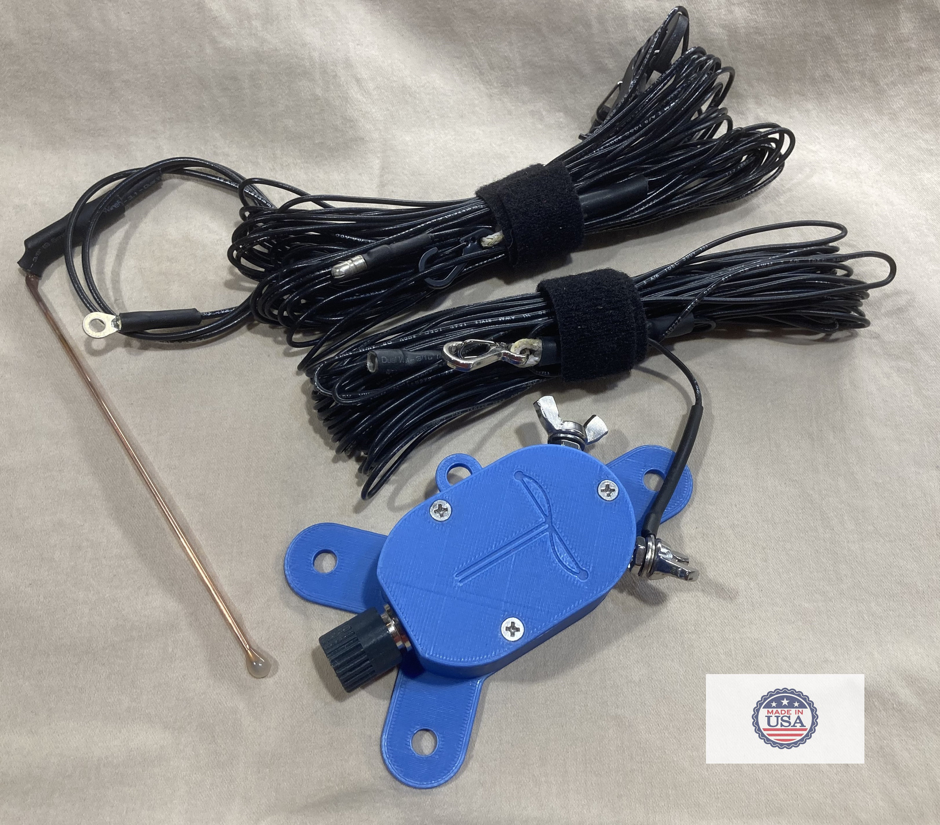 80-6 Meter Random Wire Low Power Variable Length - Multiband Ham Radio ...