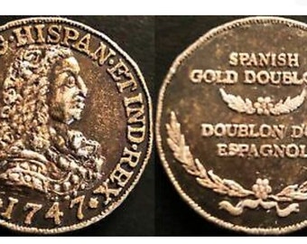 Spanish Gold Doubloon - Etsy