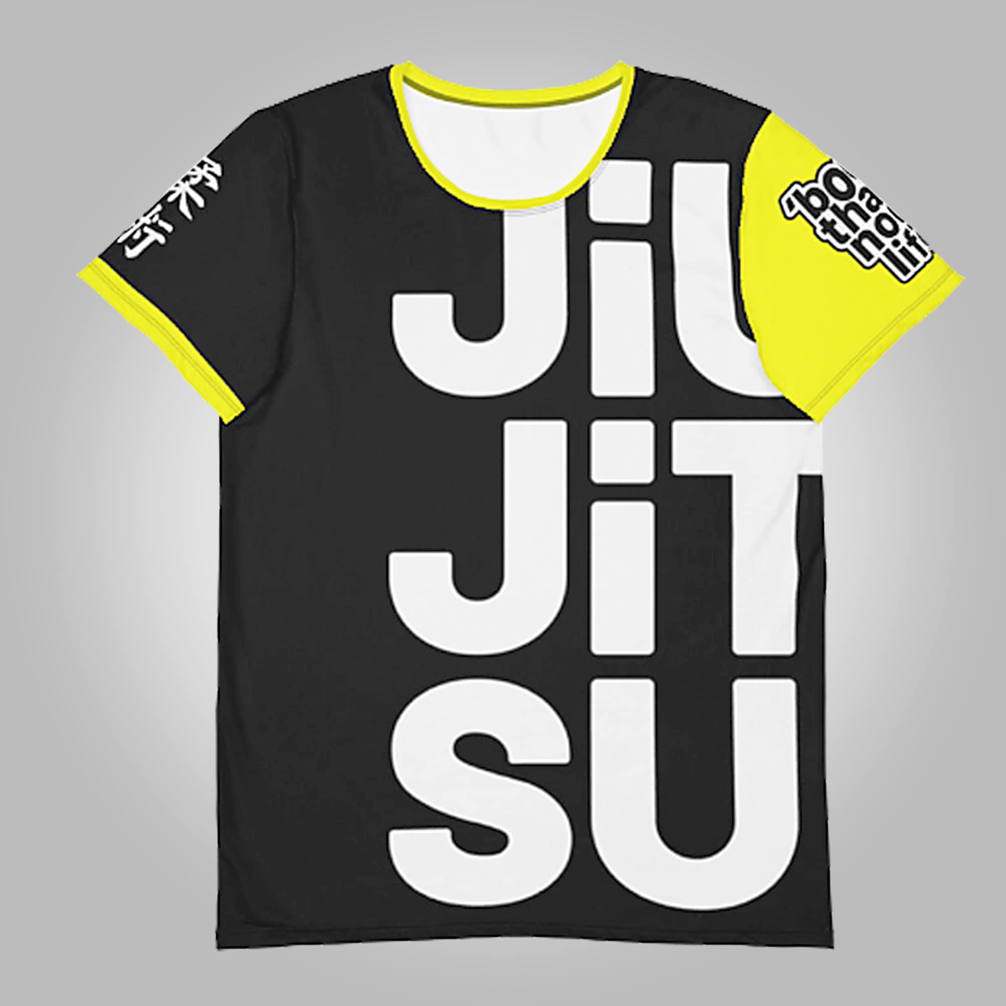 Brazilian Jiu Jitsu Rash Guard | Japanese Characters | Compression ...