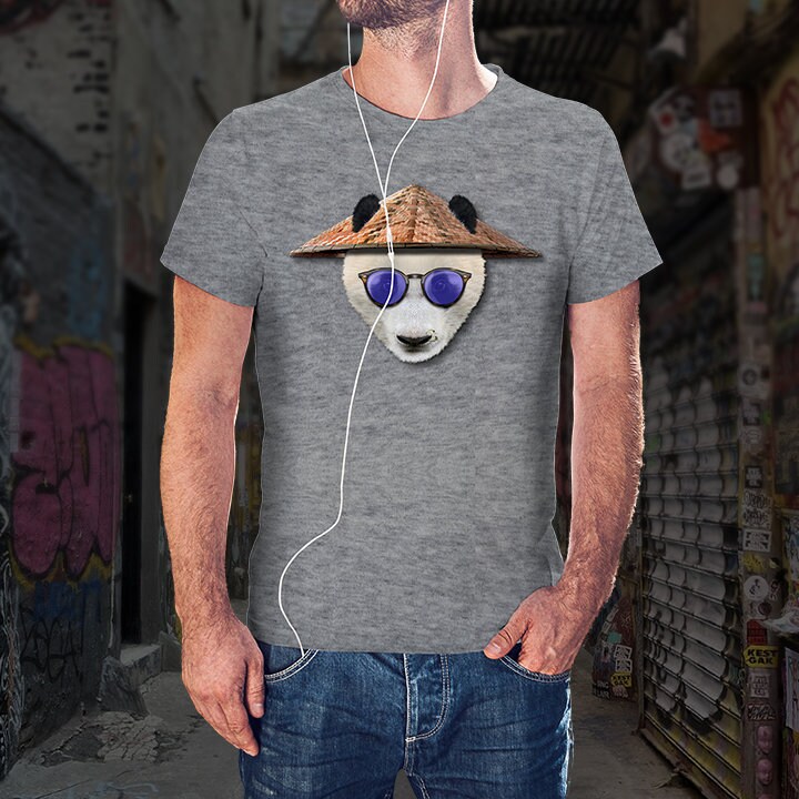 Panda With Glasses | Funny Panda T Shirt | Panda Tshirt | Animal Tshirt ...