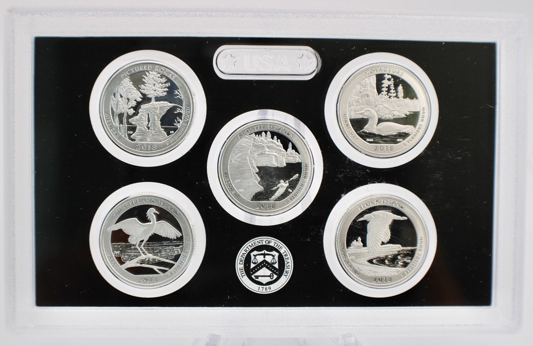 2018-S United States Mint America the Beautiful Quarters, Silver Proof ...