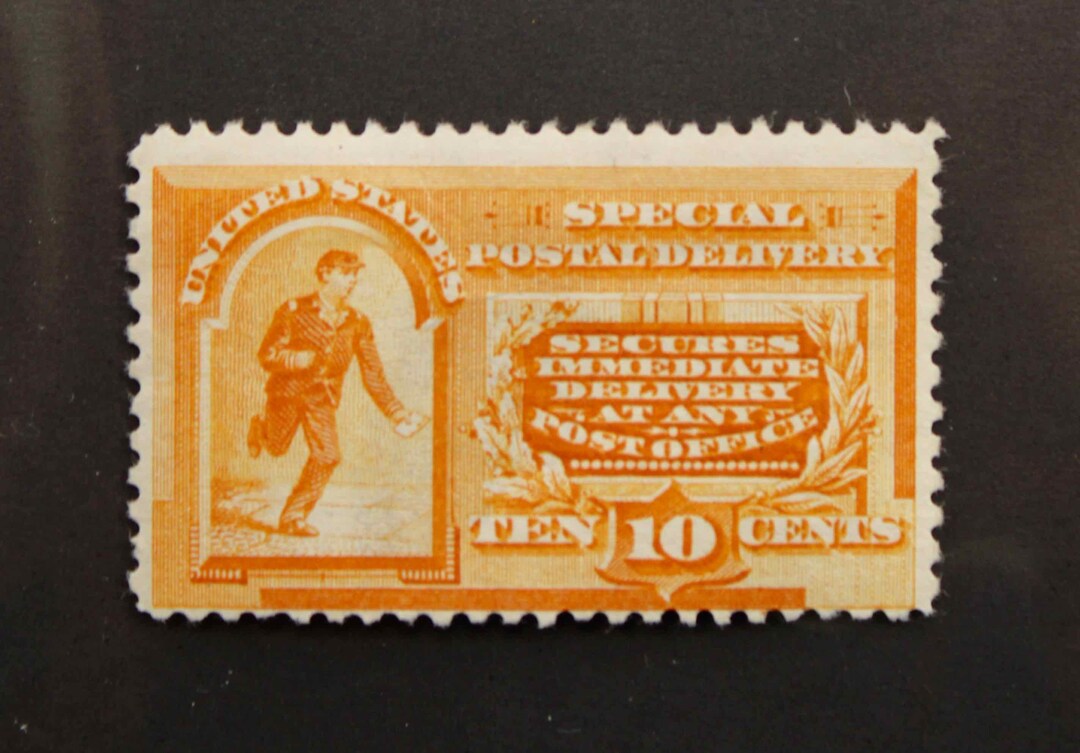Old US Stamp, B.O.B. Scott #E3 Mint With Minor Flaw (thin Spot), OG ...