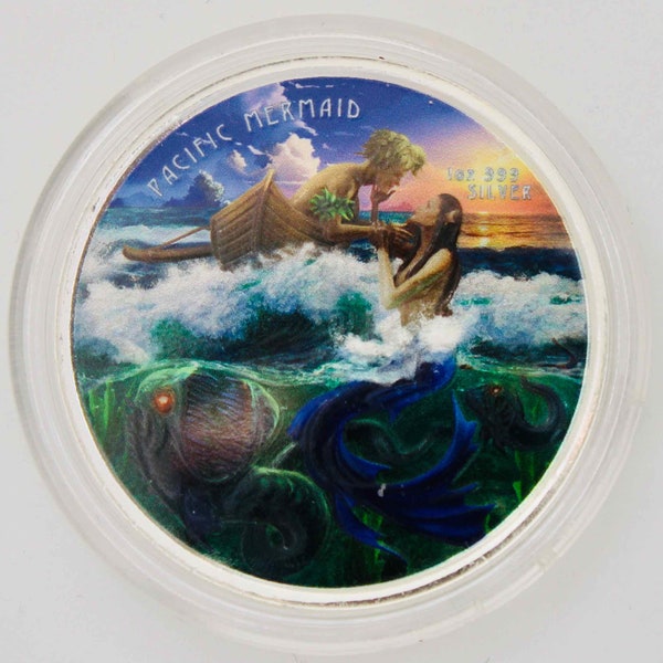 Samoan Mermaid Coin - Etsy