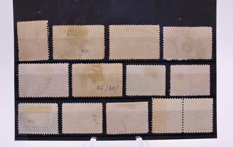Old US Stamps, Mixed Collection of Used Stamps, Scott #212-832, Hinge ...