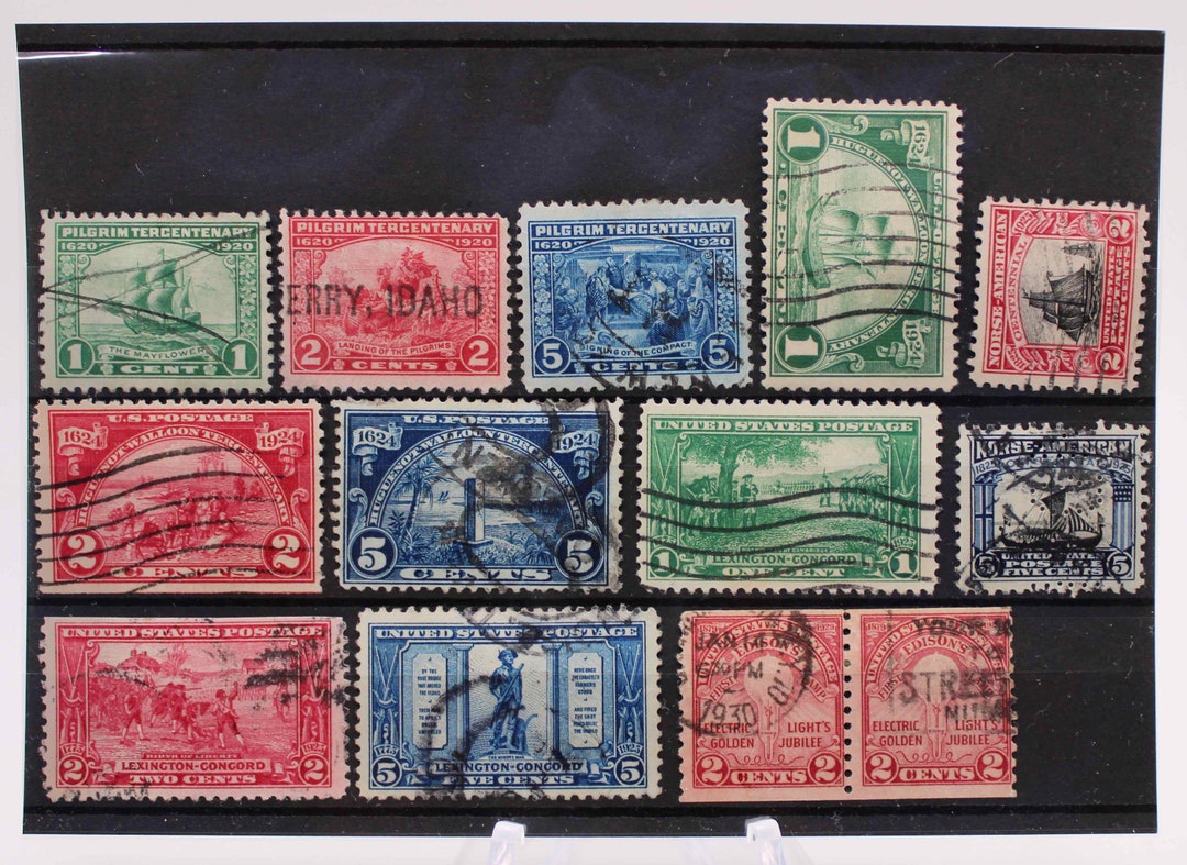 Old US Stamps, 1920 - 1929 Commemorative Stamp Collection Scott #548 ...