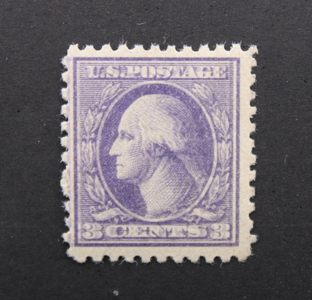 Old US Stamp, 1918-1920 Offset Printing, Scott #530a (type Lv) Double ...