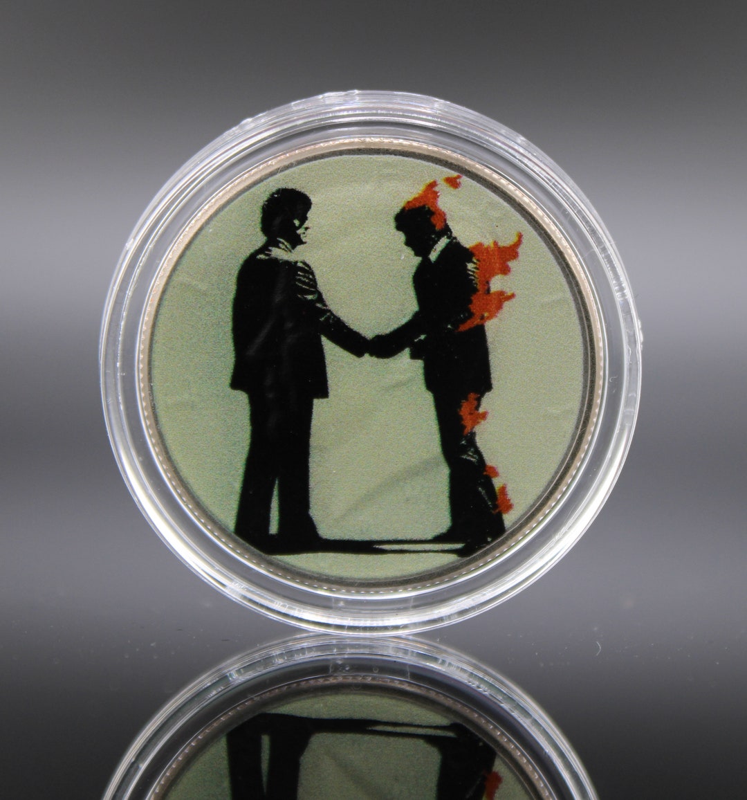 2022 Pink Floyd "wish You Were Here" Colorized American Kennedy Half ...