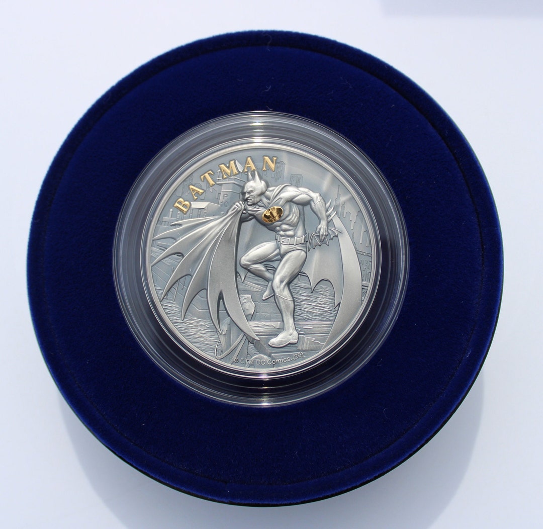 2021 Cook Islands BATMAN - Dark Knight Series DC Comics 2 Oz Antique ...