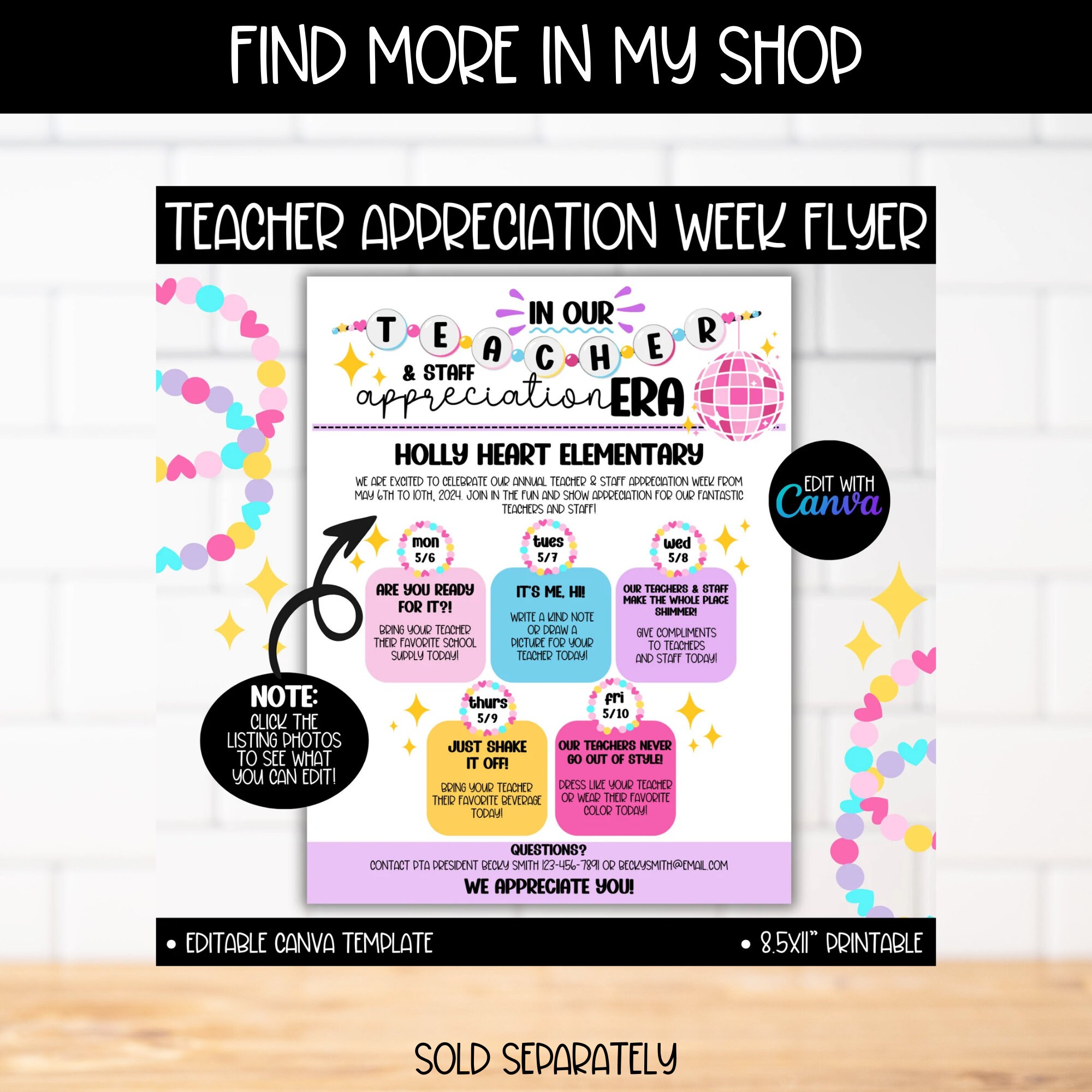 Salad Bar BUNDLE Teacher Nurse Staff Appreciation Week Lunch Theme Sign ...