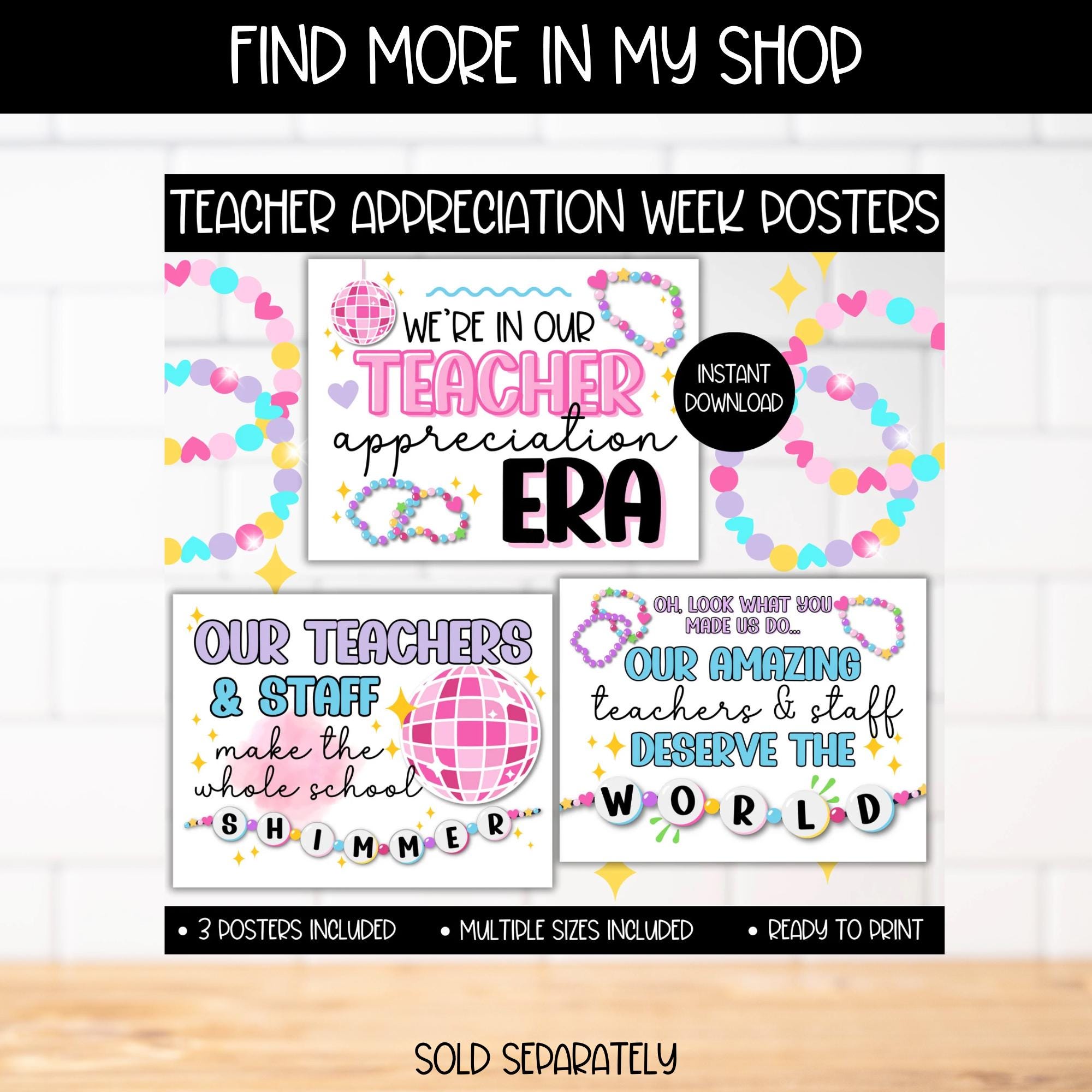 Wicked Teacher Appreciation Week Theme Poster Sign, Wizard of Oz Staff ...