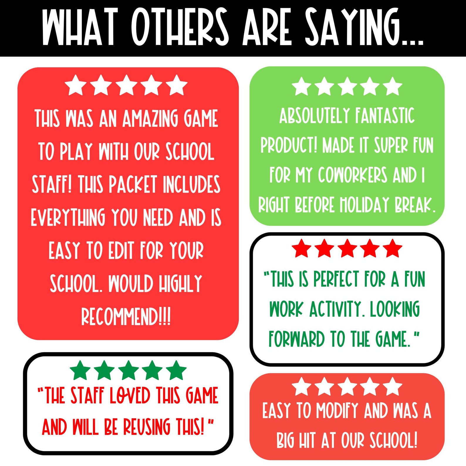 Holiday Christmas Teacher Appreciation Flyer Template, Santa Reindeer ...