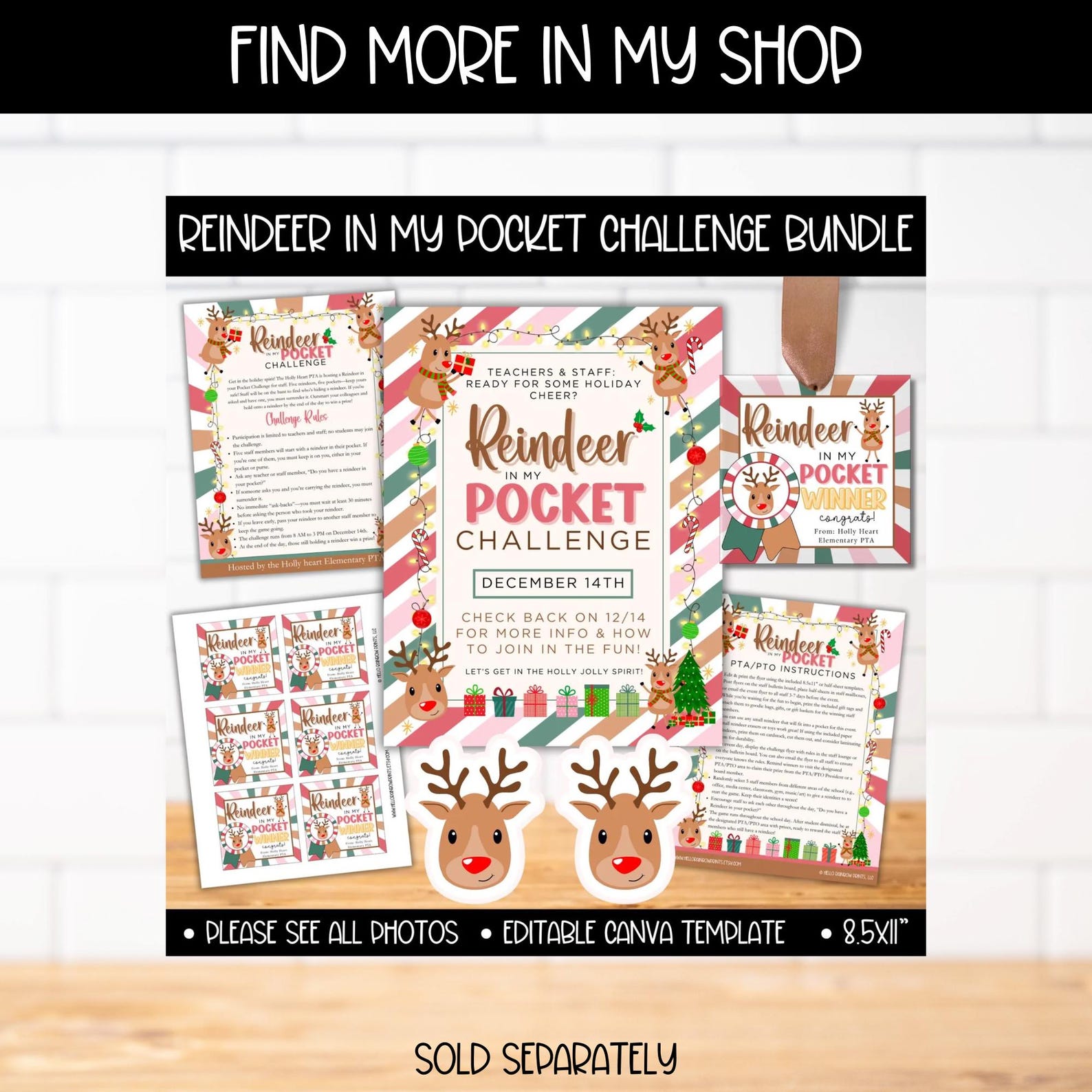 Holiday Applesauce Kids Class Treat Gift Tags, Editable Christmas Apple ...