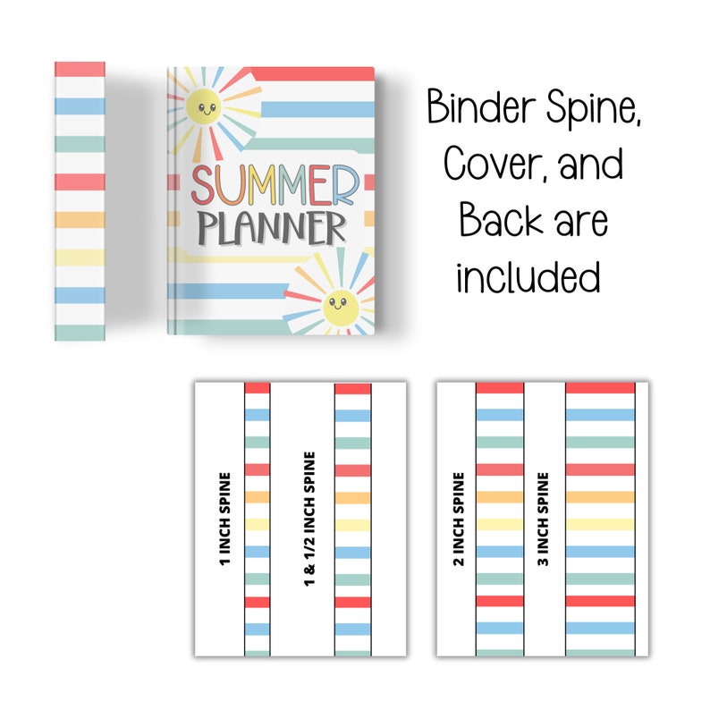 Editable Summer Planner for Kids Template, Summer Screen Time Rules ...