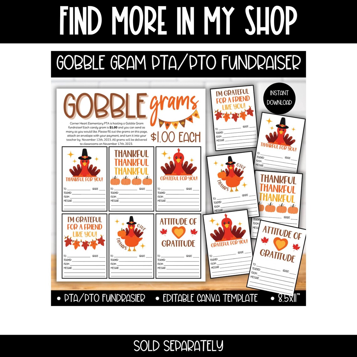 Gratitude Gram Inclusive Bracelet Fundraiser Flyer Template Grateful ...