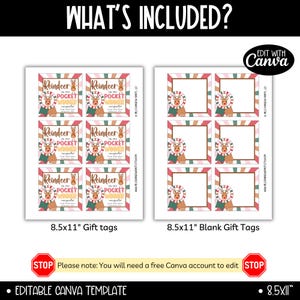 Holiday Christmas Teacher Appreciation Flyer Template, Santa Reindeer ...