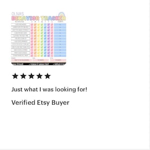 Editable Behavior Tracker for Kids, Good Behavior Chart, Toddler Kid ...