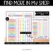 Kids Behavior Chart Printable Template, Good Behavior Chart Boys Girls ...