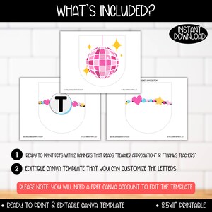 Teacher Staff Appreciation Week Banner, Taylor Inspired Theme Printable ...