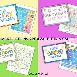 First Day of School Countdown | 1st Day Back to School Printable ...