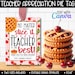 Teacher Appreciation Week Pie Gifts Printable Editable Tags, No Matter ...