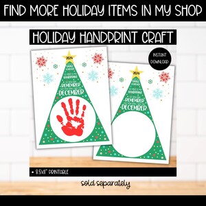 Pink Christmas School Era Gift Tag Card Template, Class Treat, Holiday ...