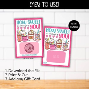 Teacher Valentine's Day Gift Card Holder, How Sweet It is to Be Taught ...