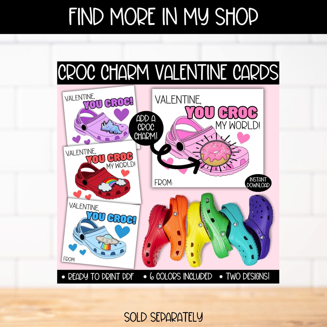 Goldfish Cracker Valentine's Day Cards for School Exchange, Gold Fish ...